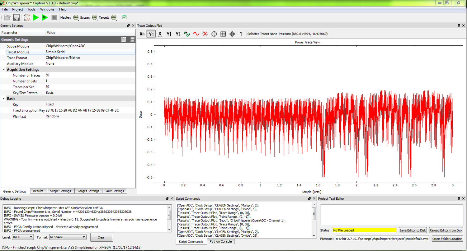 V4:CW1173 ChipWhisperer-Lite - ChipWhisperer Wiki